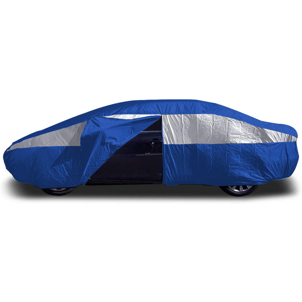 Titan Brilliant Color Poly 210T Car Cover for Sedans 186-202" (Electric ...